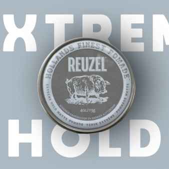 Review Reuzel Extreme Hold Matte Pomade - Đánh giá chi tiết về Reuzel xám